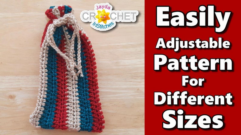 Santa Sack Crochet PATTERN PDF Includes Directions for - Etsy