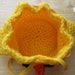 Crochet Baby Chick Drawstring Bag / Sack PATTERN PDF - Treat Bag ...