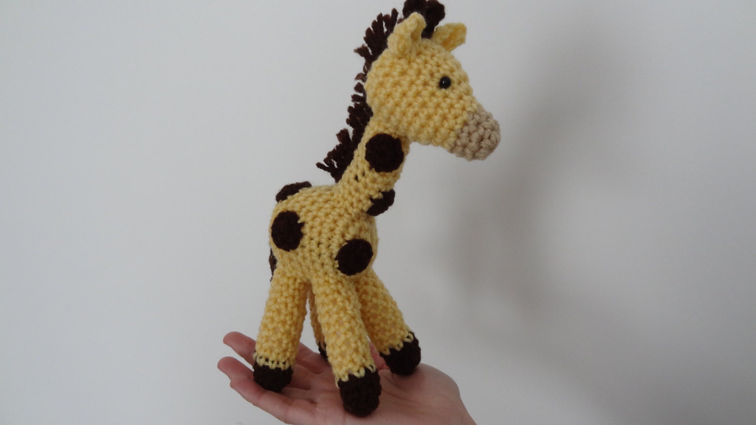 Baby Giraffe Crochet PATTERN PDF - Whimsical Creature Amigurumi Zoo ...