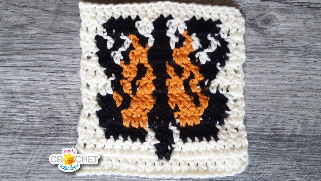 Butterflies Graph Crochet PATTERN PDF - Fair Isle Style PLUS Series ...