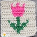 Tulip Graph Crochet PATTERN PDF - April Fair Isle Style Calendar ...