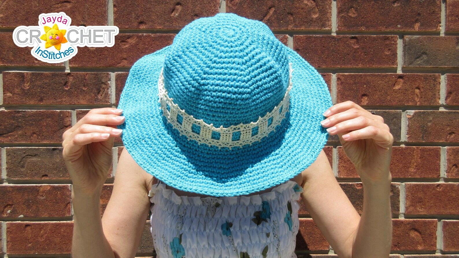 Sweet & Simple Sun Hat Crochet PATTERN PDF - Adults, Teens, Kids and ...
