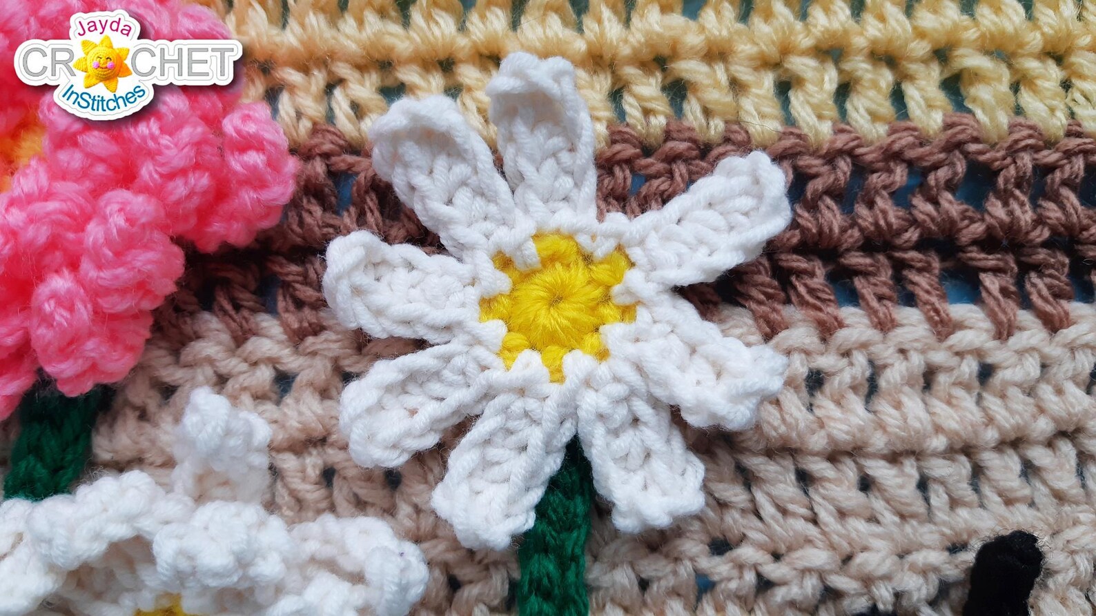 Spring Comes to the Forest Floor Appliques - Crochet PATTERN PDF - Tree ...
