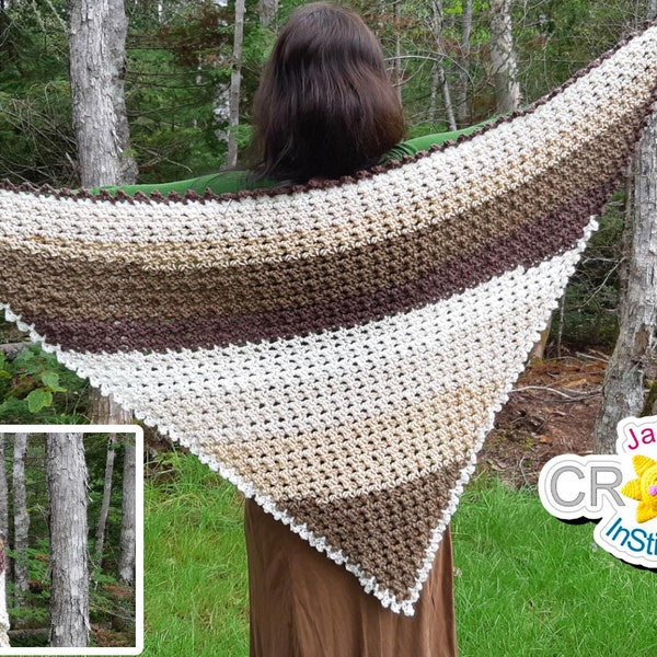 Crochet Shawl Pattern - Etsy