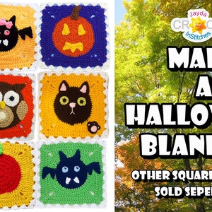 Crochet Apple Square PDF PATTERN - September Calendar Blanket Motif ...