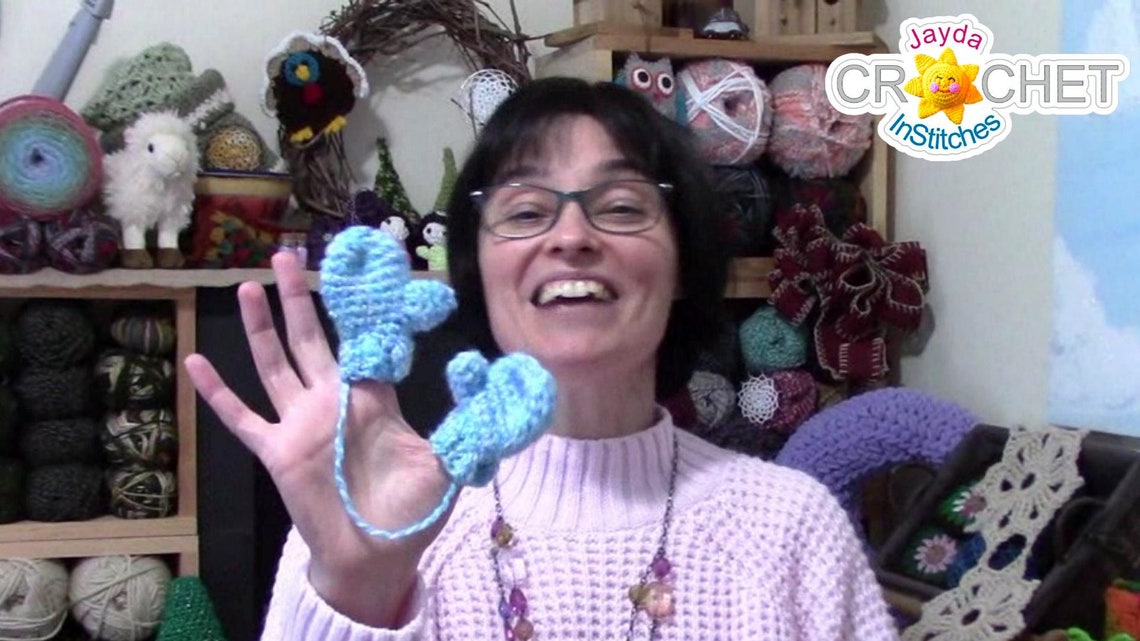 Miniature Mittens Ornament Crochet PATTERN PDF Tree | Etsy