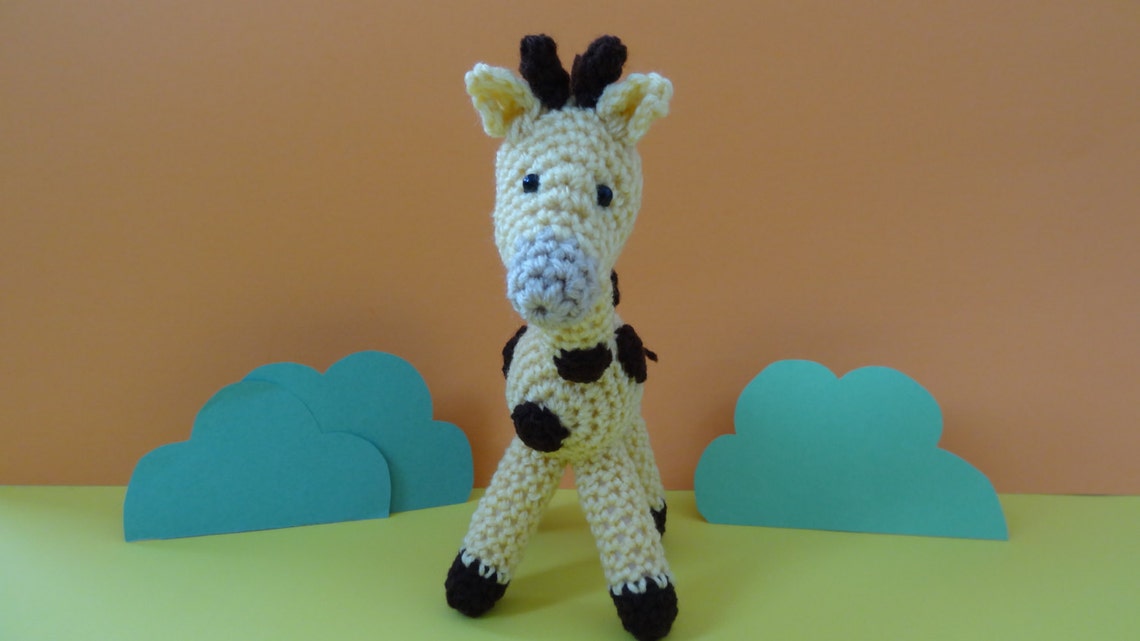 Baby Giraffe Crochet PATTERN PDF Whimsical Creature | Etsy