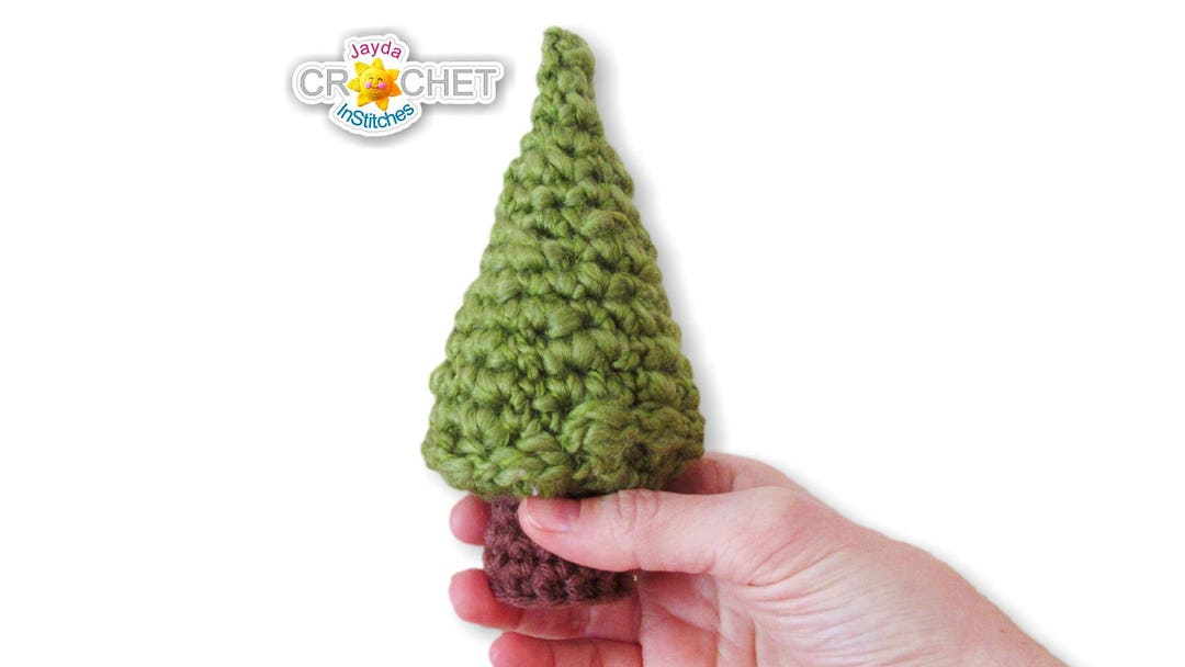 Little Stuffed Tree - Crochet PATTERN PDF - Dollhouse Toy, Decoration ...