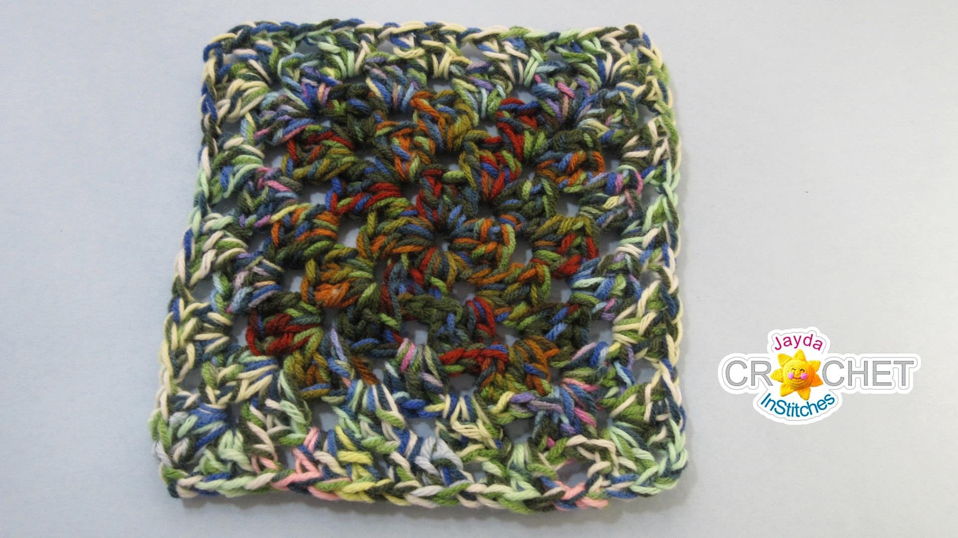 Double Strand Granny Square Crochet PATTERN PDF Easy - Etsy Canada