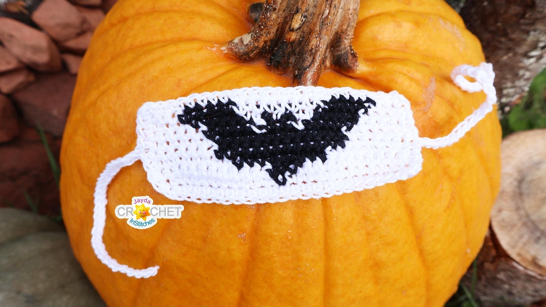 Bat Bracelet Crochet Graph & PATTERN PDF - Halloween Accessory - Jayda ...