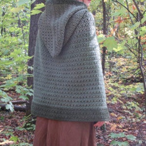 Crochet Fairy Tale Cloak PATTERN PDF - Costume, Cosplay, Halloween ...
