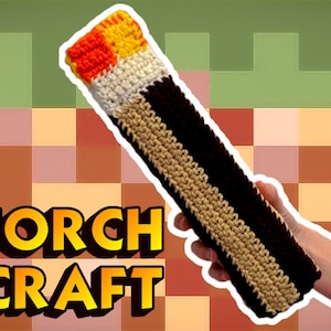 Video Game Torch Crochet Pattern - Stuffed Toy Plush PDF **BONUS ...