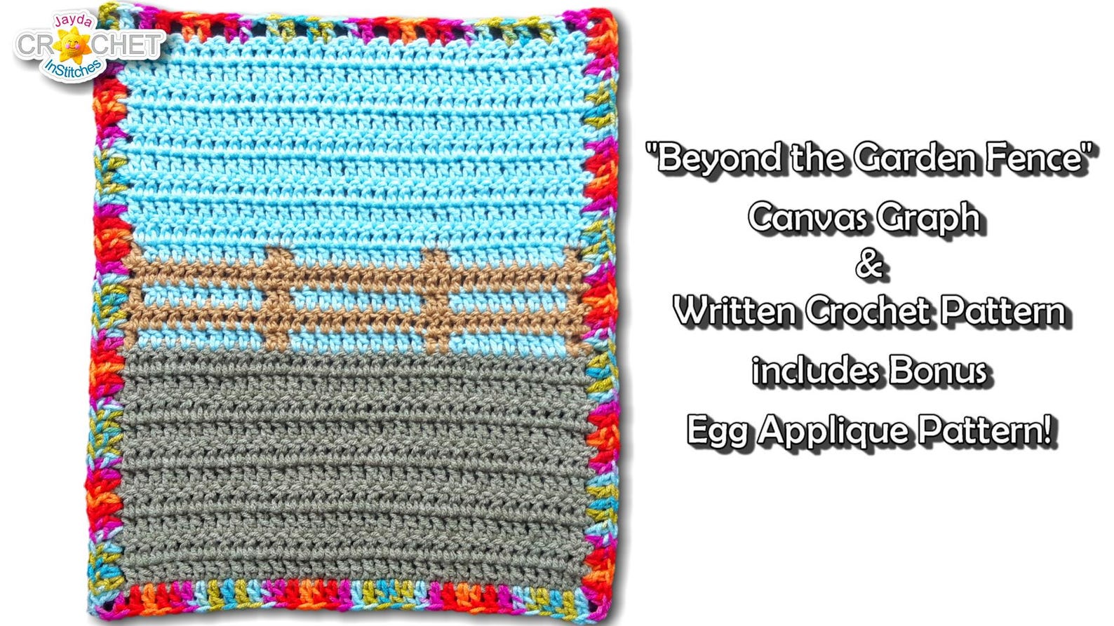 Beyond the Garden Fence Graph & Crochet PATTERN PDF - 2025 Calendar "un ...