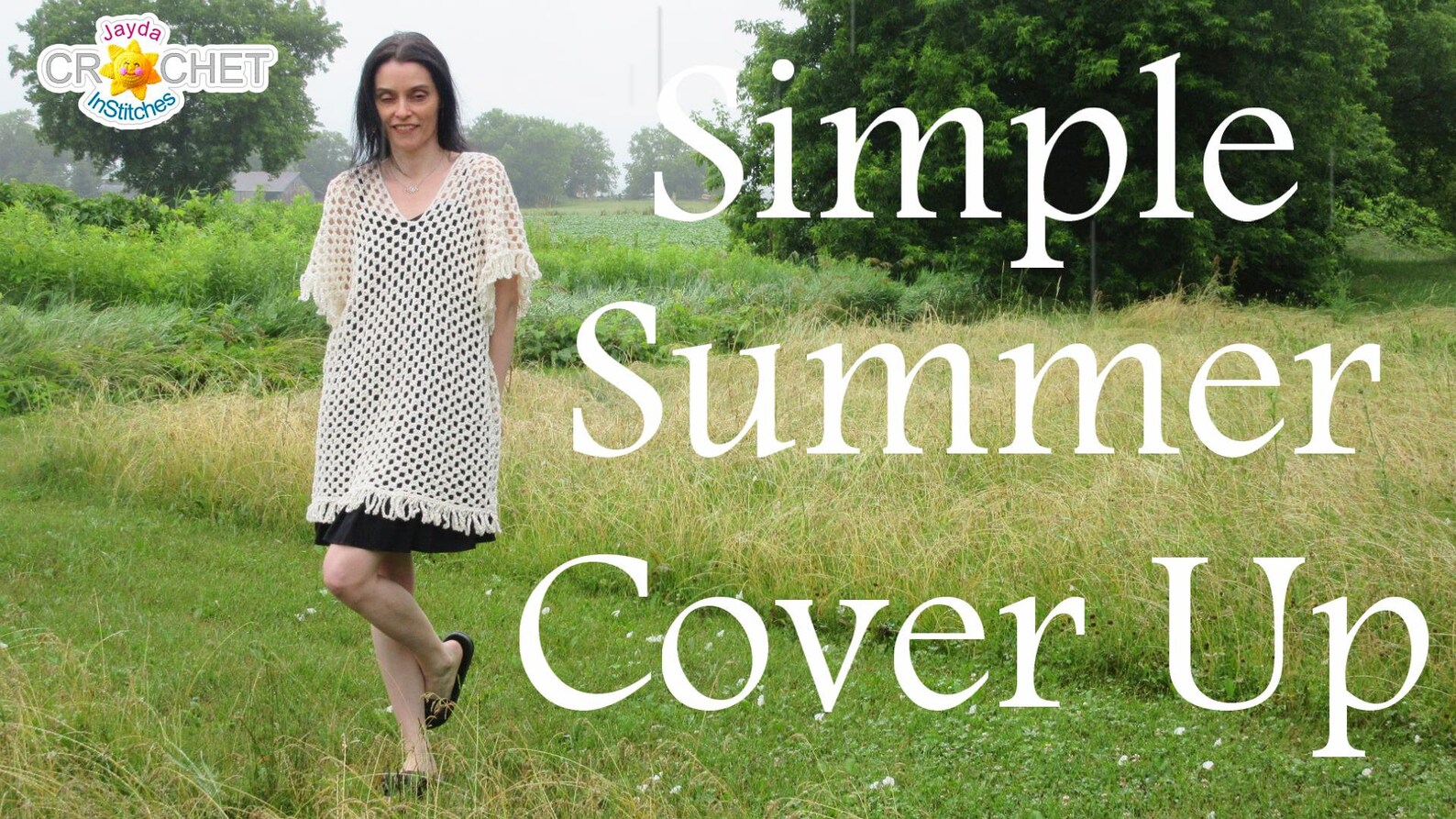 Simple Summer Cover Up Crochet Pattern Pdf Swimsuit Over Etsy