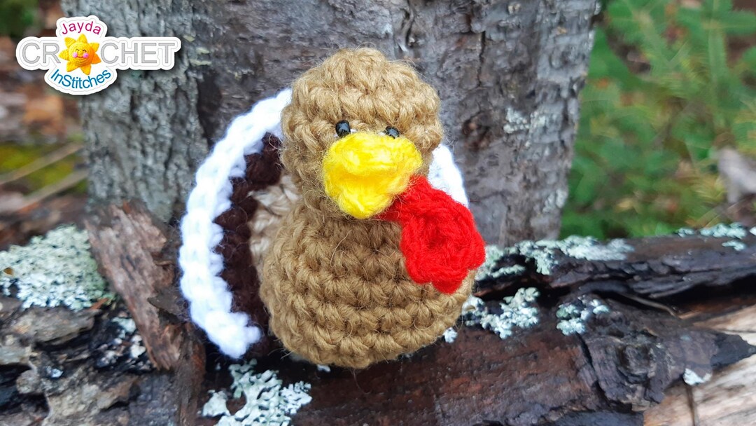 Chibi Chubby Tubby Turkey Crochet PATTERN PDF - Amigurumi, Stuffed Toy ...