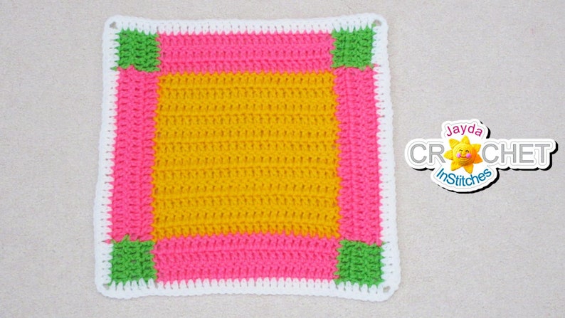 Square in A Square Crochet PATTERN PDF - Patchwork Quilt-style Calendar ...