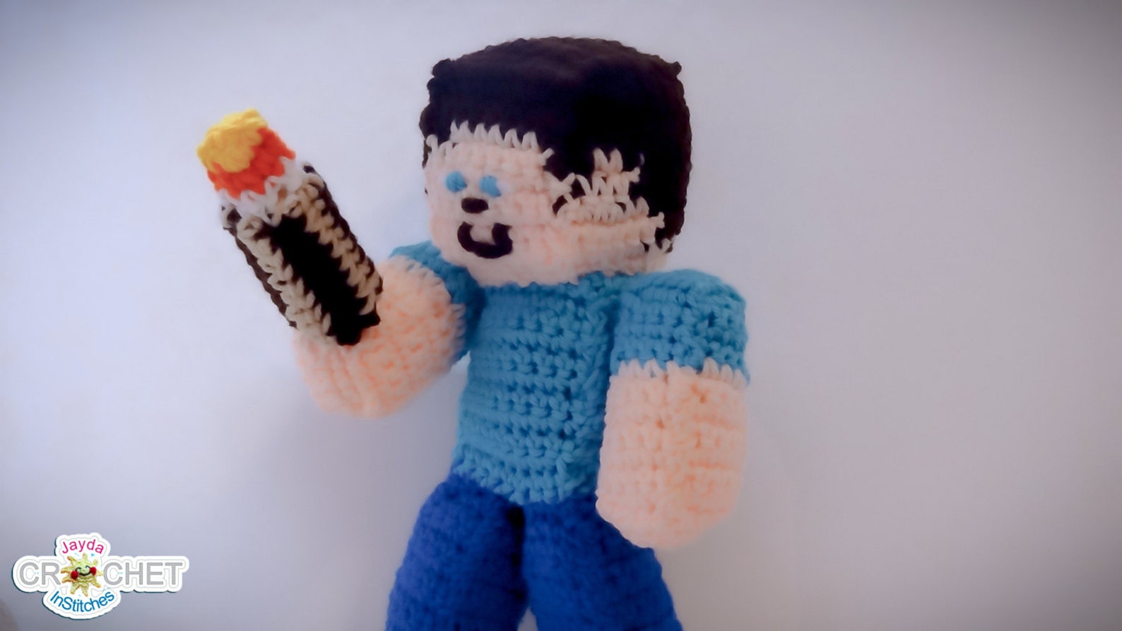 Video Game Torch Crochet Pattern Stuffed Toy Plush PDF - Etsy
