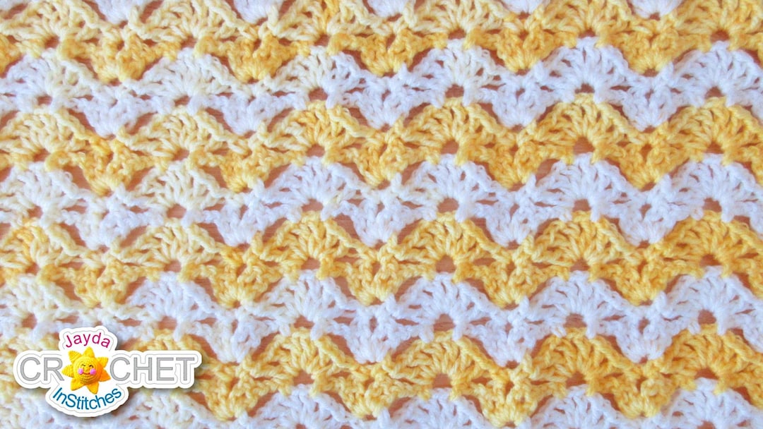 Elegant Baby Blanket - Crochet PATTERN PDF - Jayda Institches - Etsy