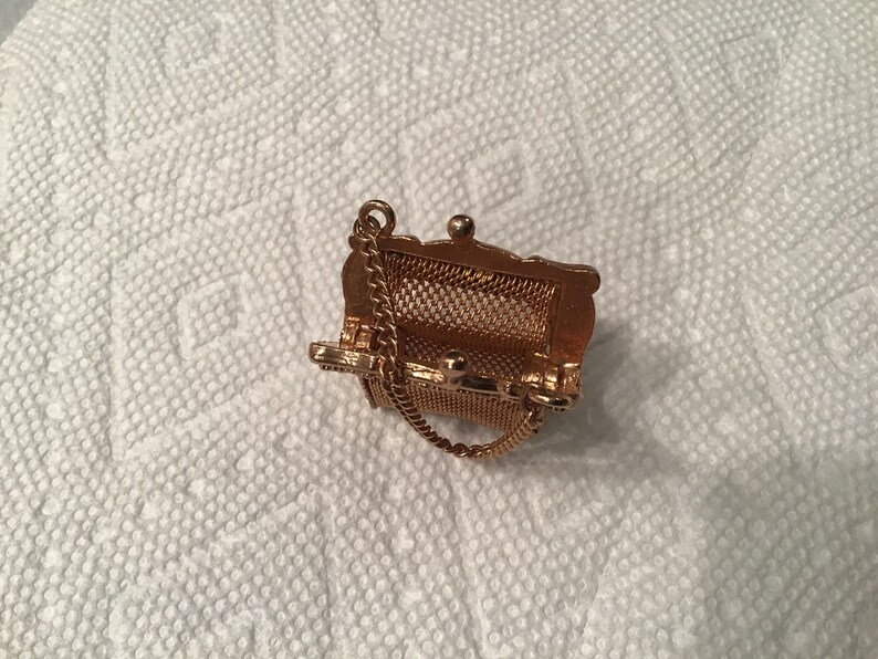 Vintage Fabulous Miniature Mesh Doll Purse Small Handbag Tiny Mini Hand ...