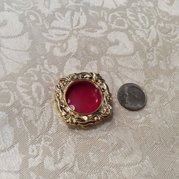 Vintage Empty Theca Reliquary Sacred Container Vestment Gold - Etsy