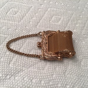 Vintage Fabulous Miniature Mesh Doll Purse Small Handbag Tiny Mini Hand ...