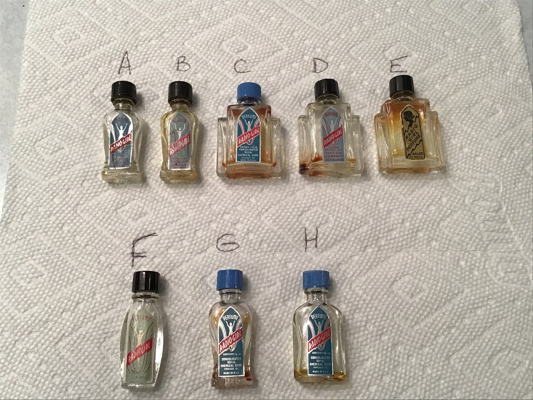 CHOICE One….original RADIO GIRL Perfume Bottle ~ Art Deco ~through the ...