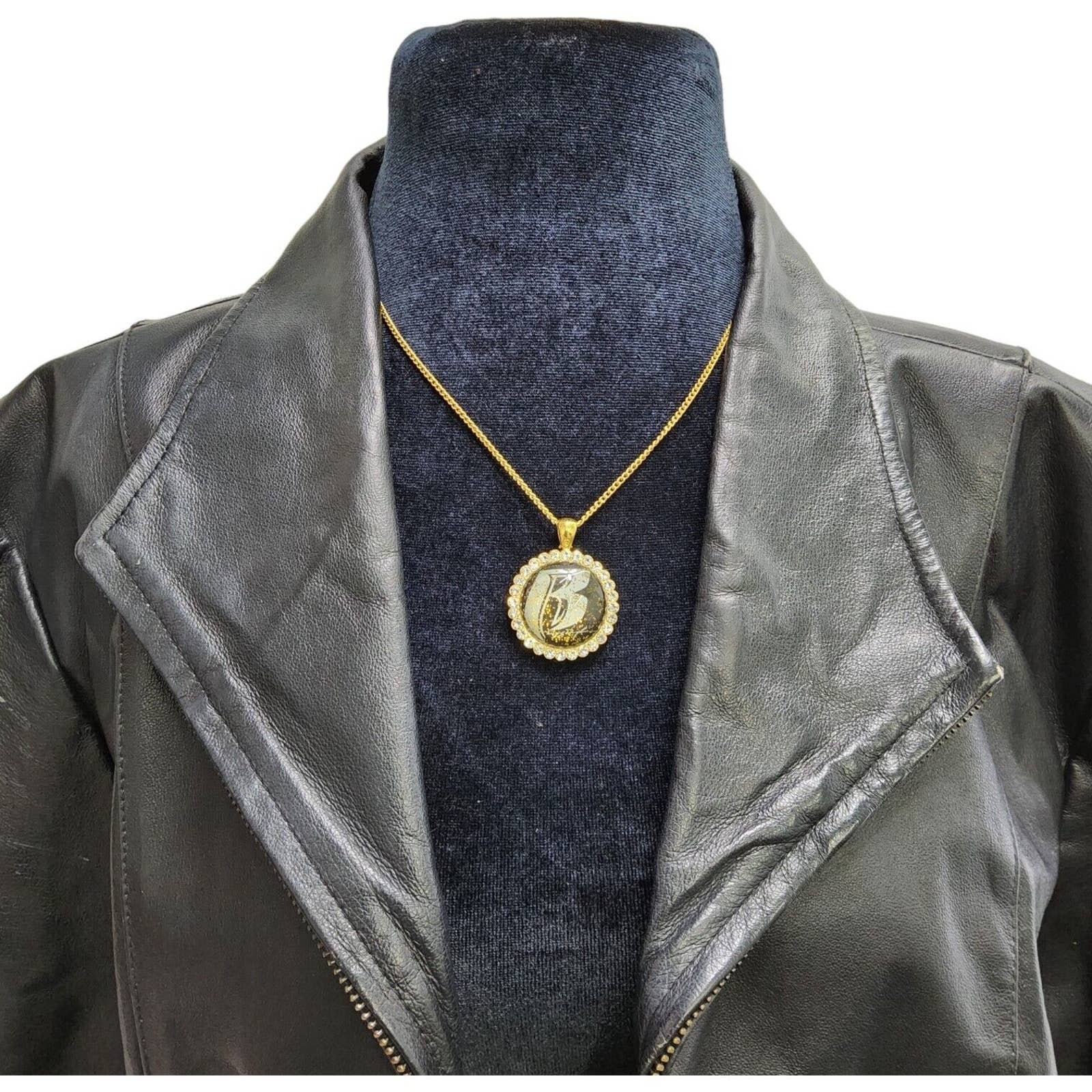 Ruff Ryder Pendant Gold With Rhinestones Plated Chain Hip Hip Necklace ...