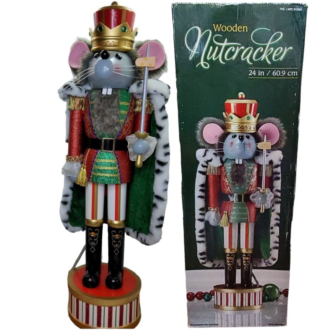 24 Inch the Nutcracker Mouse King Sword Cheese Christmas Holiday Costco ...