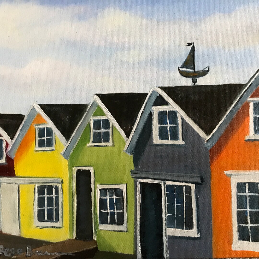 Boathouse, Boathouses Painting, Plein Air, Thousand Islands, Paint on ...