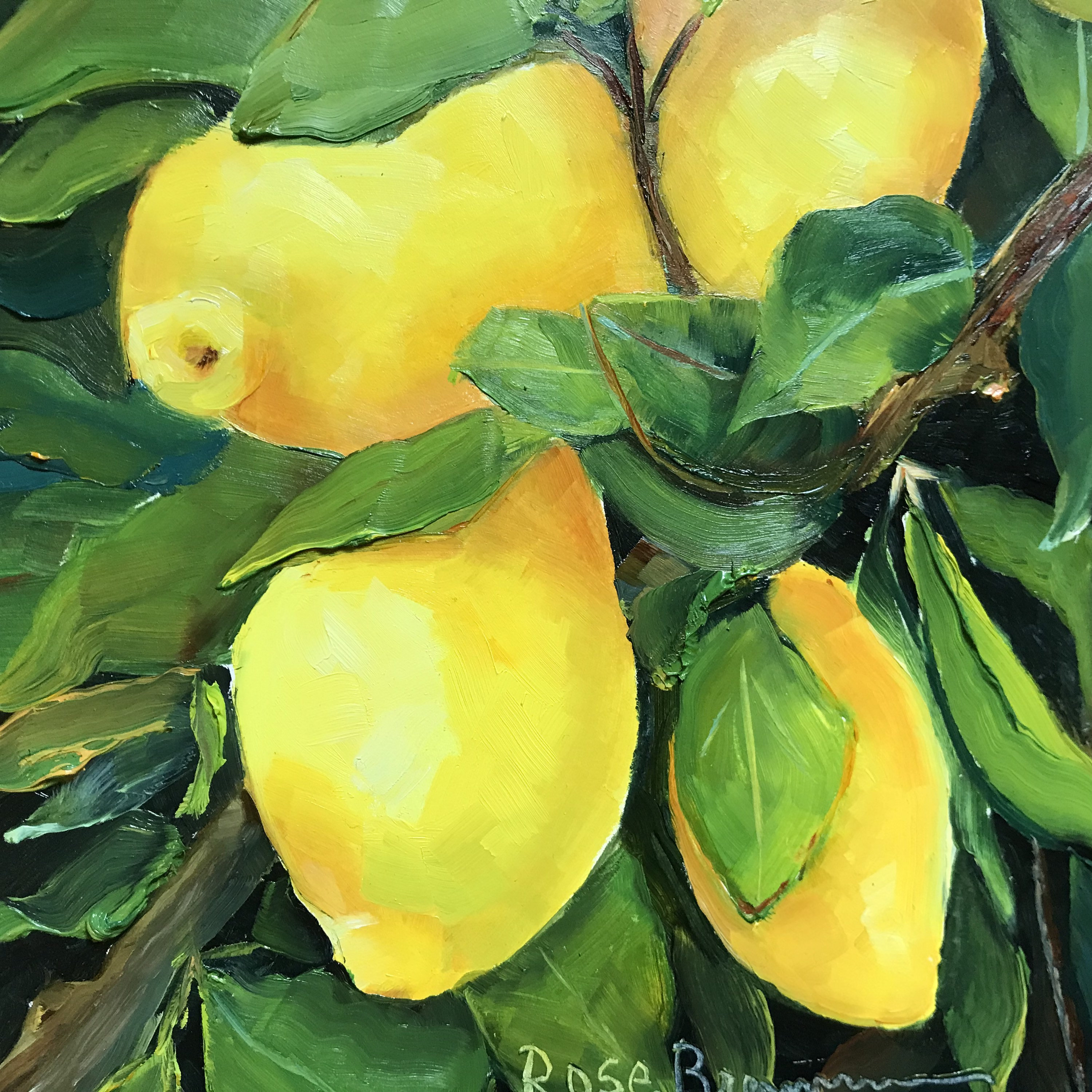 Lemon Painting