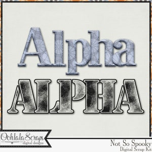 Not so Spooky Halloween Holiday 12x12 Digital Scrapbook Kit - Etsy