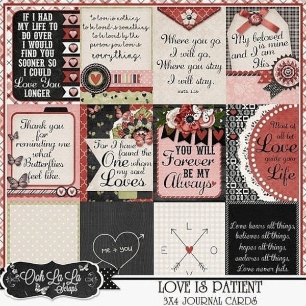 Project Life Cards - Etsy