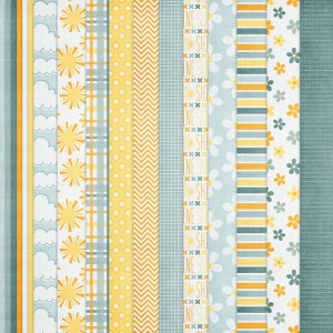 Sunny Days Digital Scrapbook Kit - Digital Scrapbooking - Etsy