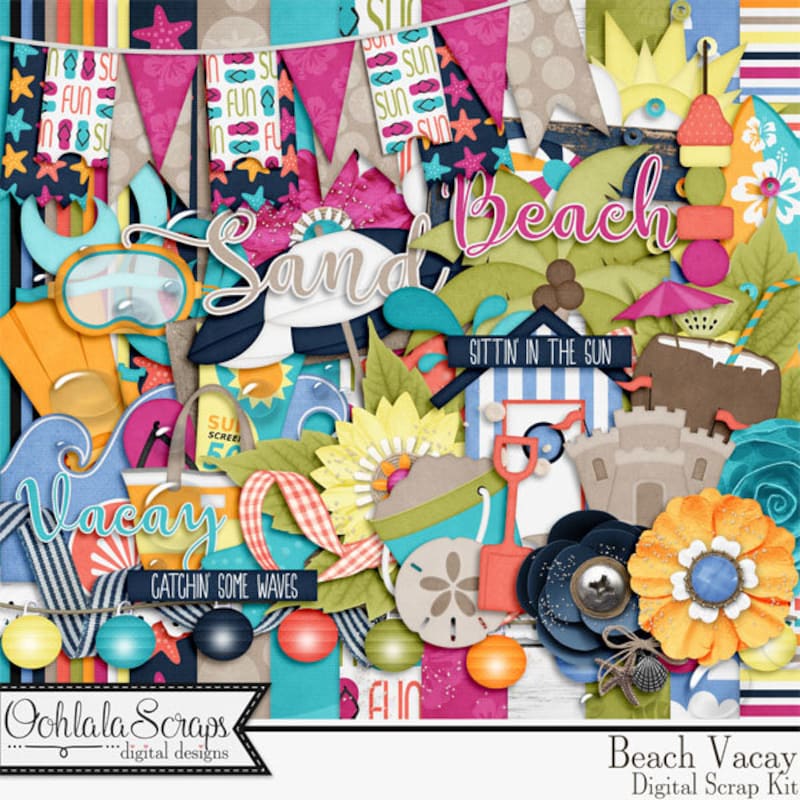 Summer Scrapbook - Etsy