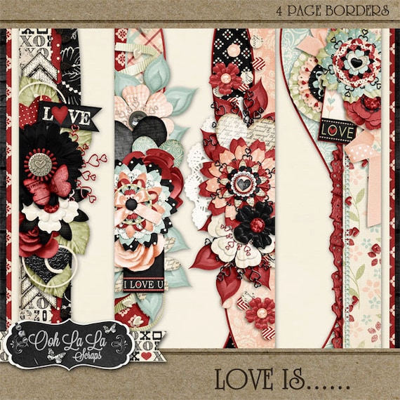 Love Page Borders