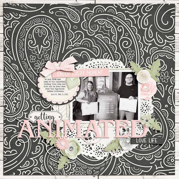 Fresh as A Daisy 12x12 Digital Scrapbook Kit Bundle | Etsy