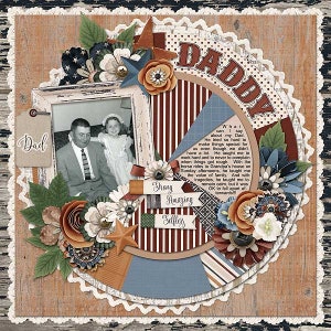 Dad Father's Day Digital Scrapbook Kit, Bundle Collection - Etsy