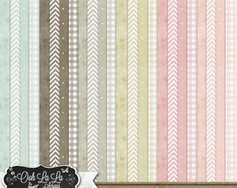 Shabby Chicdigital Scrapbook Kit Scrapbooking | Etsy