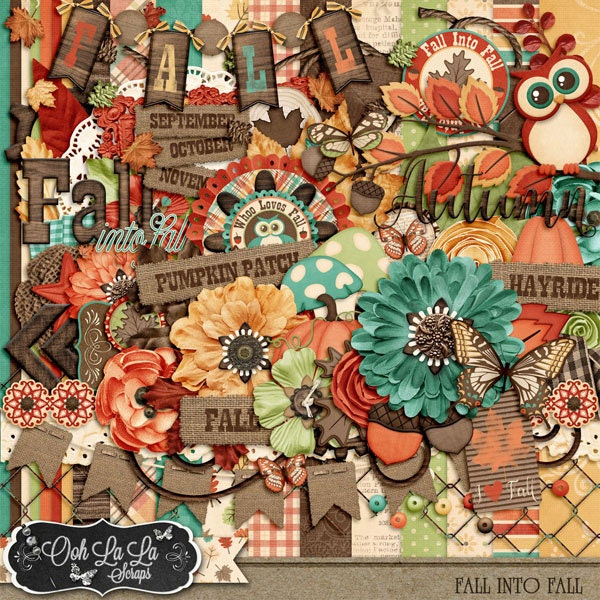 Fall Scrapbook Paper - Etsy