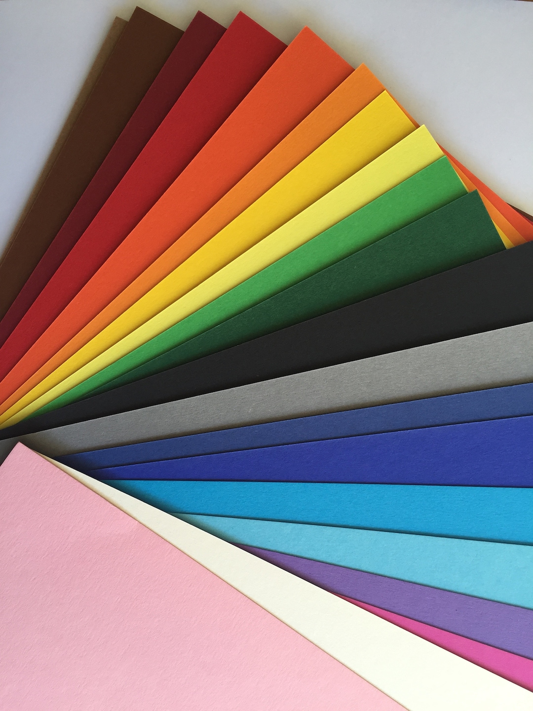 Coloured Card LARGE CARD SRA3 20 X Choose Colour Cardstock 320mmx450mm ...