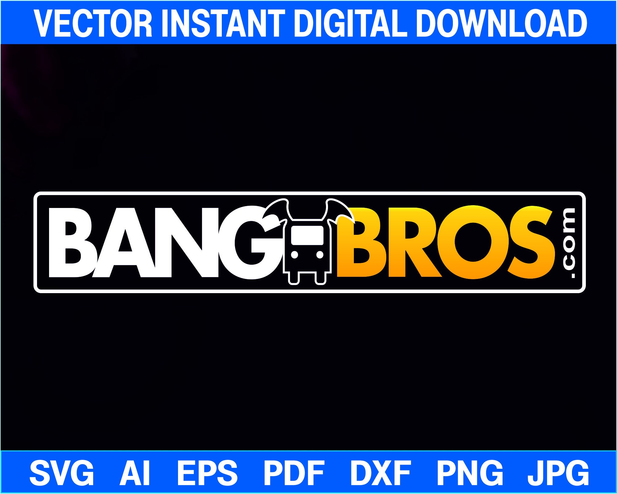 Bangbros Logo Vectorizado Vector Svg Ai Eps Pdf Dxf - Etsy Australia