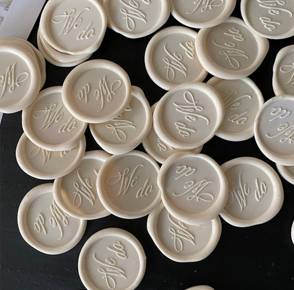 Wax Seals Custom Wax Seals We Do Ivory Wax Seal Wedding - Etsy