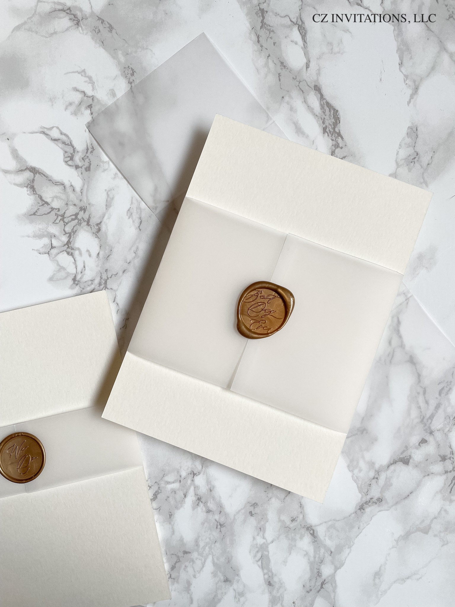 Vellum Wrap 5x7 Vellum Belly Band Wedding Invitation Vellum - Etsy