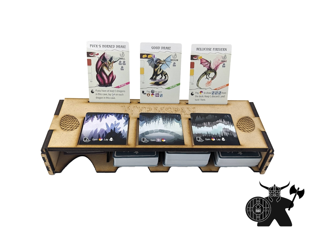 Wyrmspan Card Box | Wooden Organizer - Etsy Australia