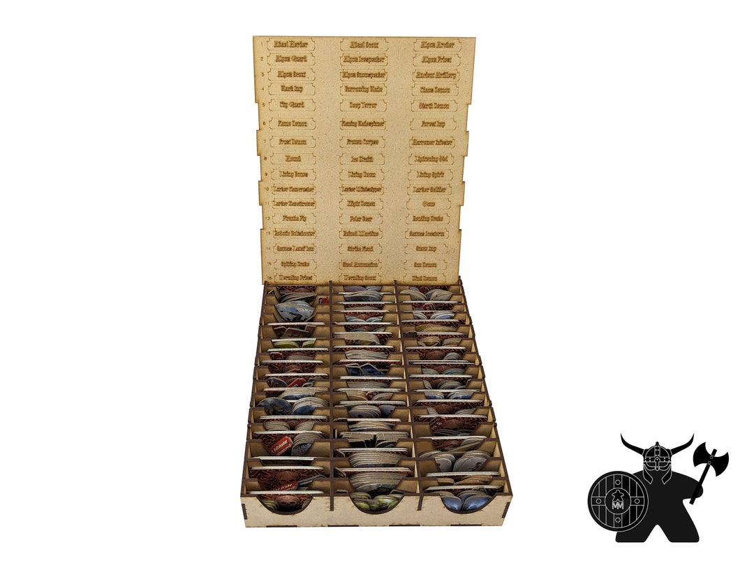 Frosthaven Monster Box | Wooden Organizer - Etsy