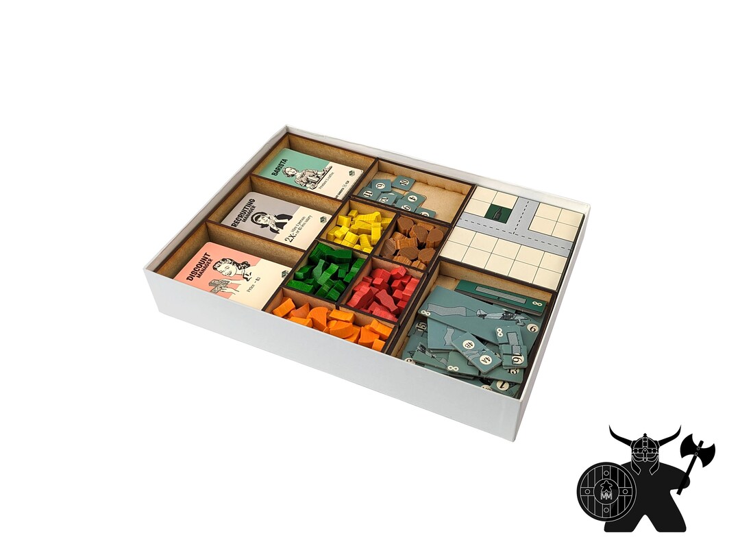 Food Chain Magnate Insert | Wooden Organizer - Etsy