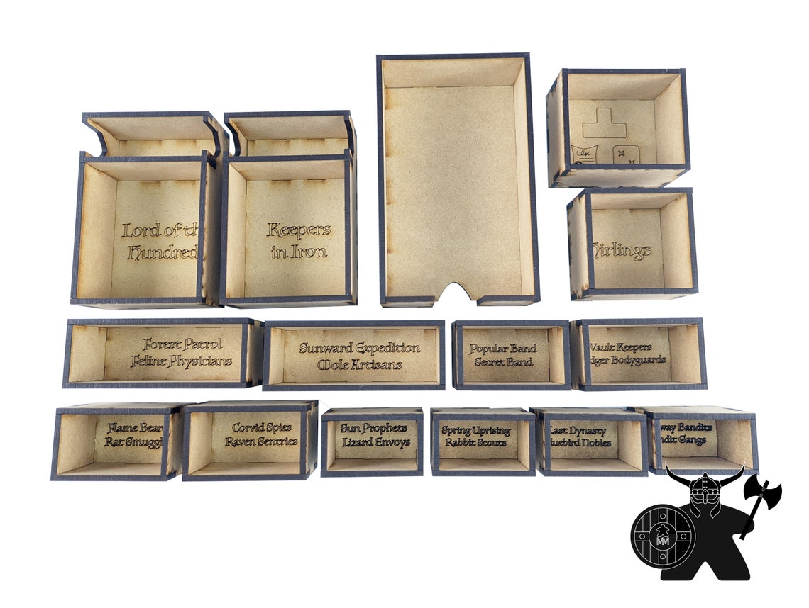 Root: Marauder and Hireling Expansions Insert - Unofficial | Wooden ...