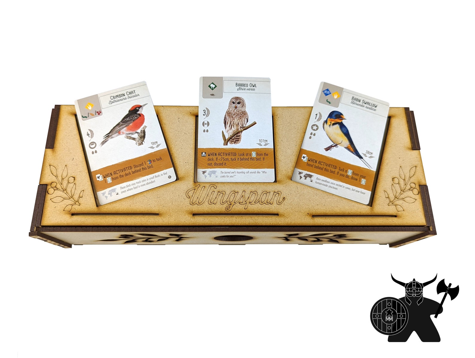 Wingspan Expansions Card Box Wooden Organizer - Etsy