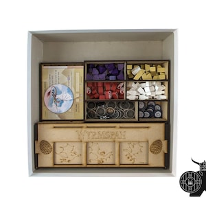 Wyrmspan Insert | Wooden Organizer - Etsy