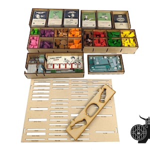 Food Chain Magnate + Ketchup Mechanism Insert | Wooden Organizer - Etsy